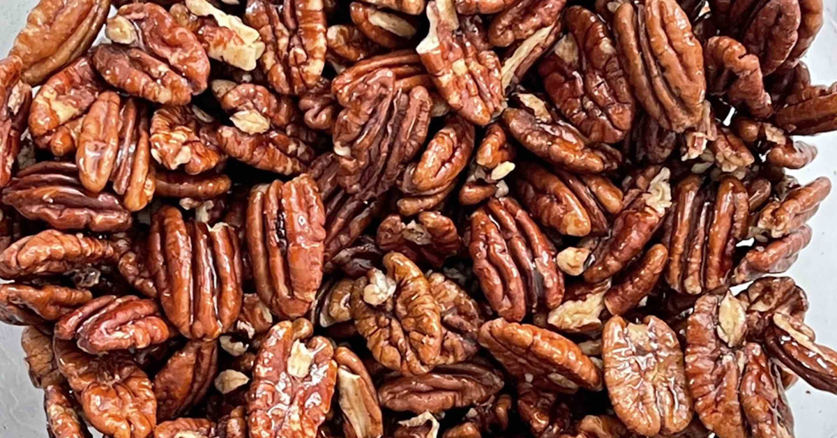 Candied Pecans - Basil Food Journal
