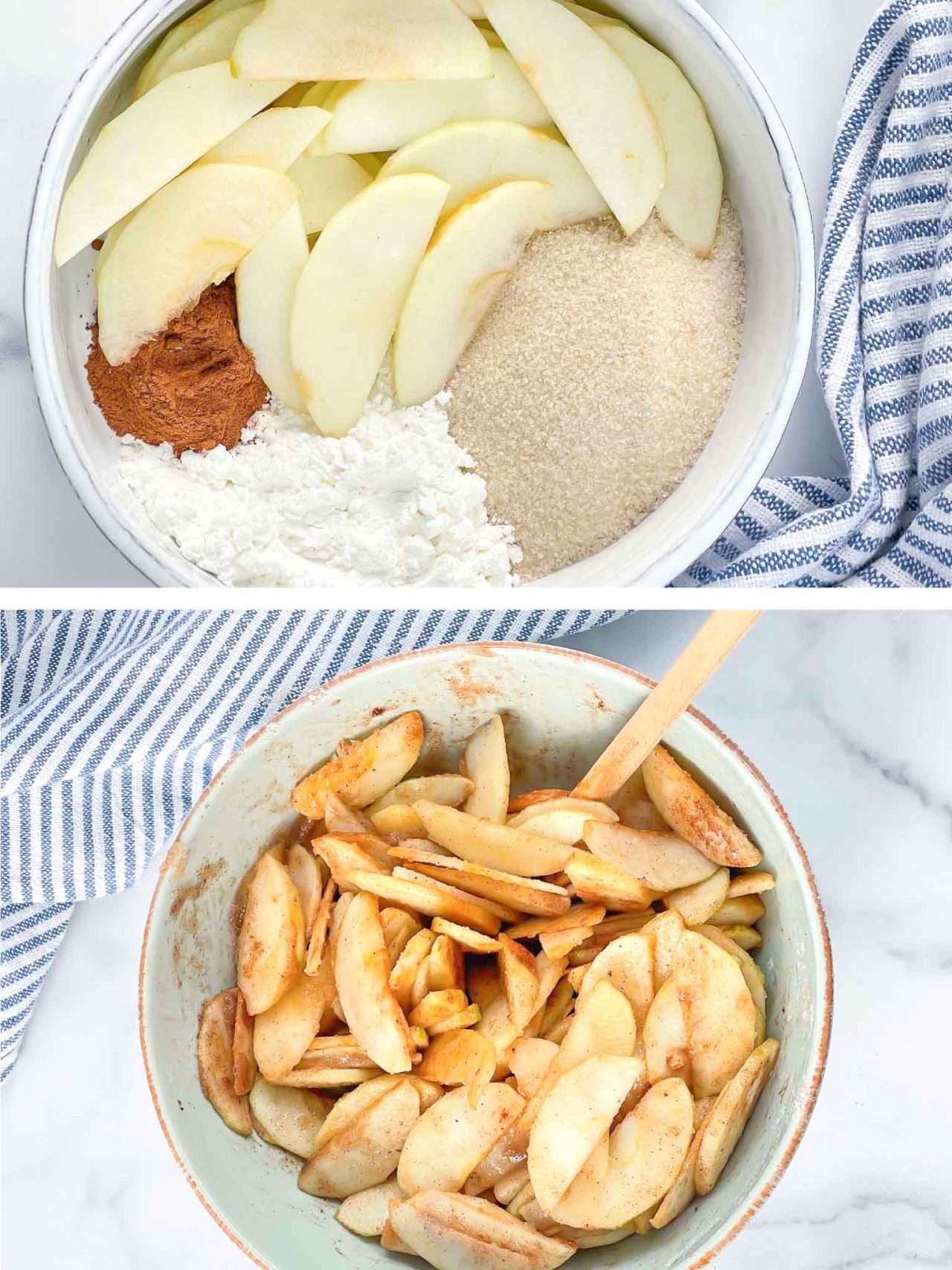 Apple Pie with Vegan Pie Crust - Basil Food Journal