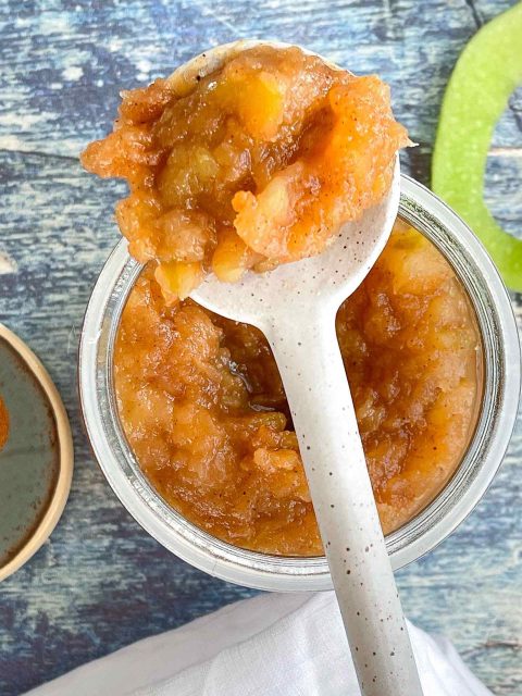 Simple Apple Compote - Basil Food Journal