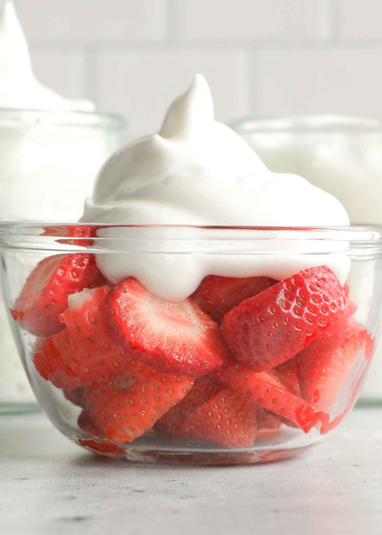 Vegan Whipped Cream - Basil Food Journal