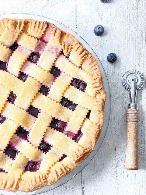 How to Make Lattice Pie Crust (tutorial) - Basil Food Journal
