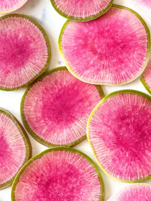 Growing and Preparing Watermelon Radish - Basil Food Journal